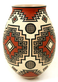 Enrique Pedregon Olla Mata Ortiz Pottery