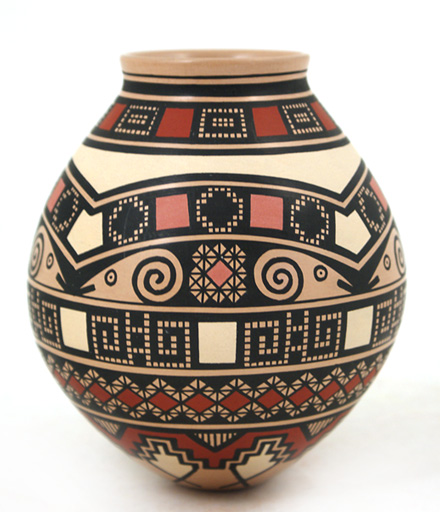 Enrique Pedregon Olla Mata Ortiz Pottery